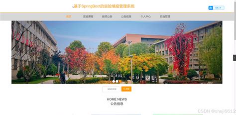 【开题报告】springboot基于springboot的实验填报管理系统whjo3计算机毕设 Csdn博客