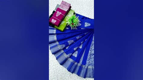 Fancy Monica Silk Cotton Sarees😍🌹🌹🌹 Youtube