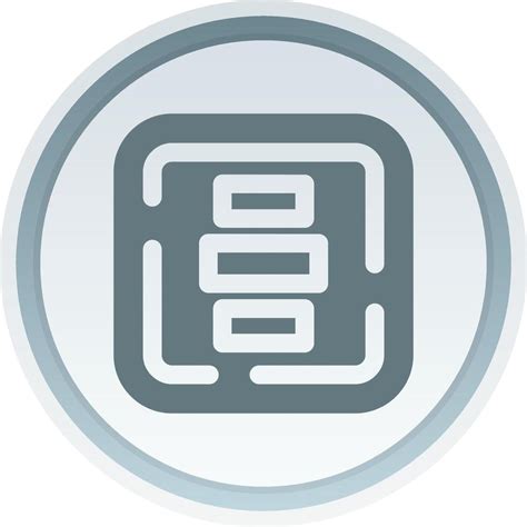 Horizontal Alignment Solid Button Icon 38796030 Vector Art At Vecteezy