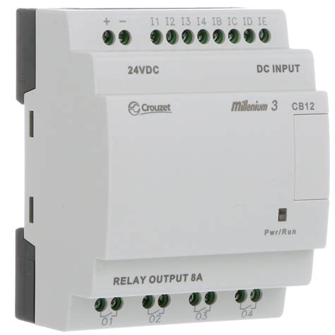Crouzet Millenium Controller VDC Inputs Relay Outputs RS