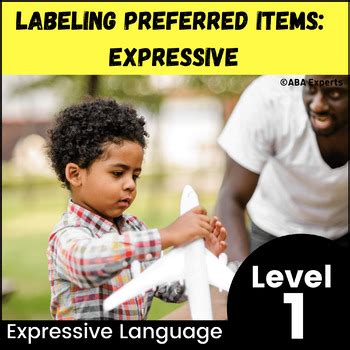 Preferred Object ID Expressive By ABA Experts TpT