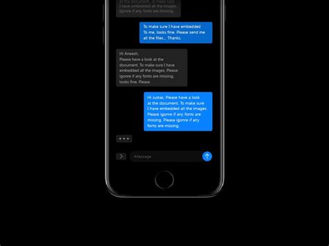 IMessage User Interface Imessage Creative Professional