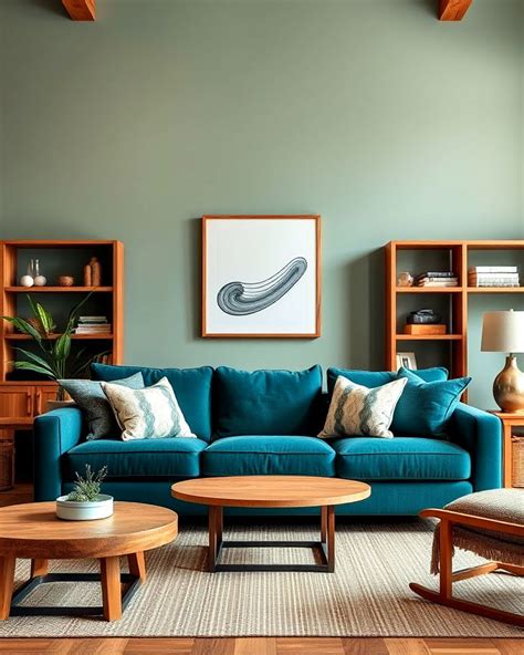 20 Teal Couch Living Room Ideas For Modern Home Styling