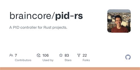 Github Braincore Pid Rs A Pid Controller For Rust Projects