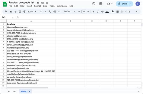 How To Quickly Clean Data And Extract Emails With Gpt For Sheets