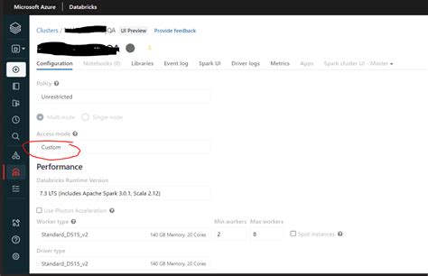 Solved Cluster Creation Access Mode Option Databricks Community