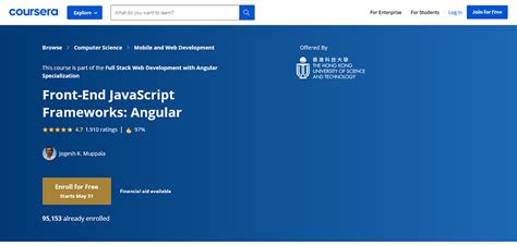 11 best angular courses tutorials and training programs online