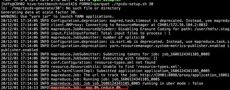 Hive压测之开源Hive基准测试工具hive testbench hive 技术文章 云掣