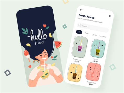 Juice Mobile App Ux Ui Design Artofit