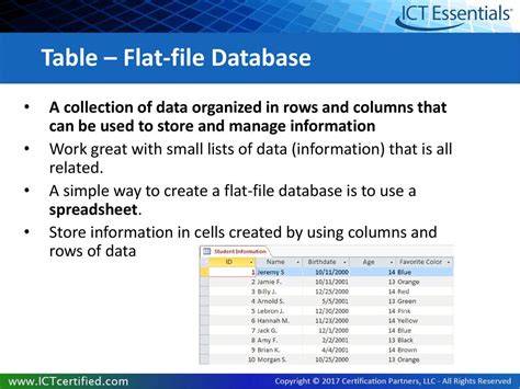 ICT Database Lesson 1 What is a Database?. - ppt download