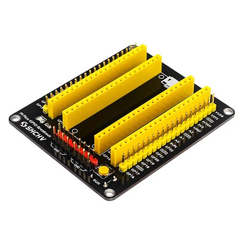 40pin Raspi Rpi Pico Expansion Board No Soldering Gpio External Sensor