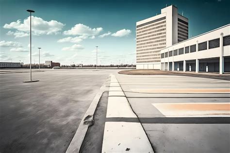 Premium Ai Image Control Tower At The Airport Neural Network Ai Generated