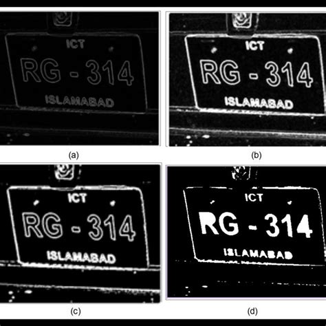 Pdf License Number Plate Recognition System Using Entropy