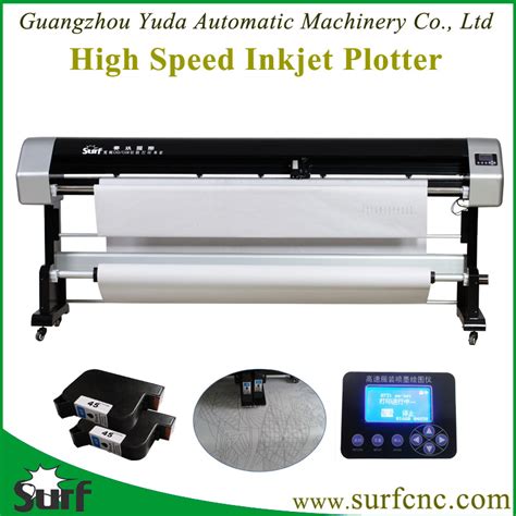 High Speed Industry CAD Inkjet Cloth Plotter Cloth Plotter And Inkjet Plotter