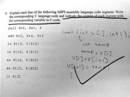 Solved Explain each line of the following MIPS assembly | Chegg.com