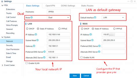 Sip Dedicated Trunk Application For S Series Voip Pbx Yeastar Support