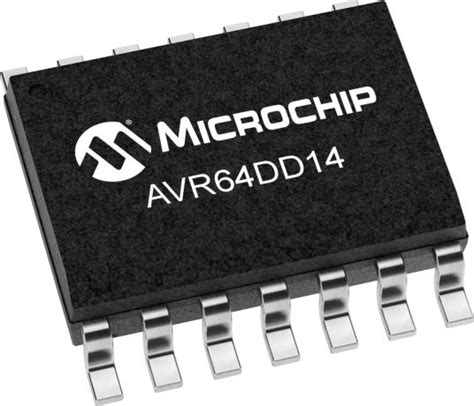 Microchip Avr64dd14 Esl 8bit 8 Bit Mcu Microcontroller Avr 24mhz 64 Kb Flash 14 Pin Soic Rs