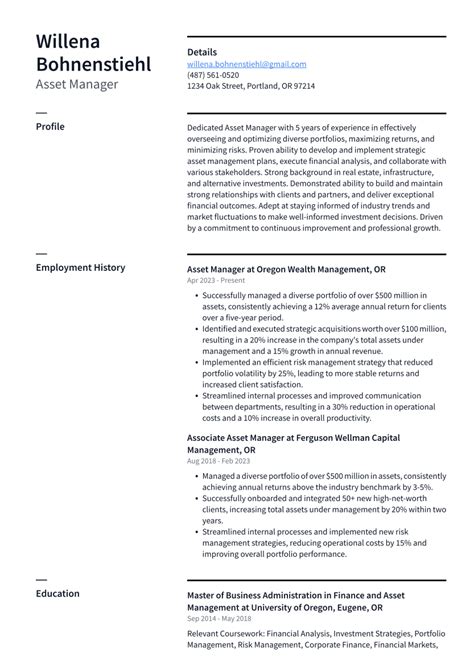 Top 12 Asset Manager Skills To Put On Your Resume