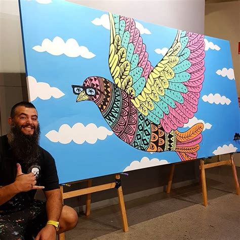 Delphine The Dove Mural Art