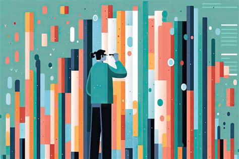 Premium Ai Image Person Analyzing Large Set Of Data To Find Hidden