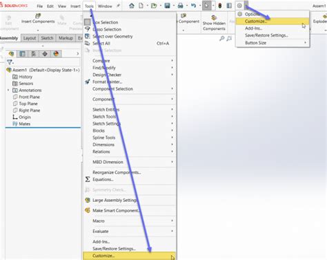 How To Create And Add Solidworks Macro Buttons To Your Toolbars