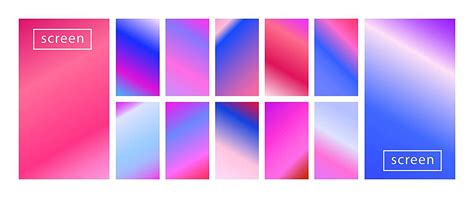 Mobile App Screen Gradient Blue Background With Hereditary Chronic