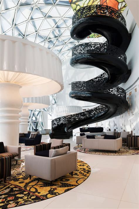Marcel Wanders Uses Clashing Patterns And Oversized Furniture For Hotel