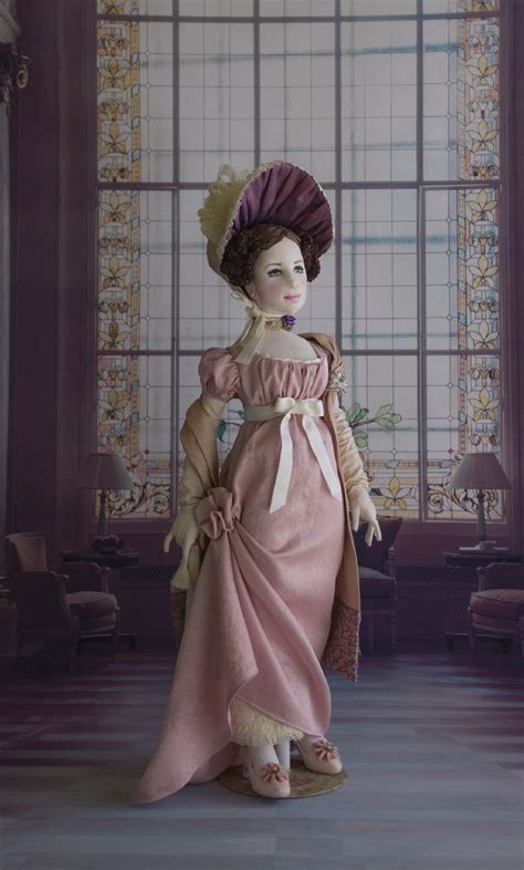 Lily Hart 215 1820s Regency Ooak Lady Art Doll