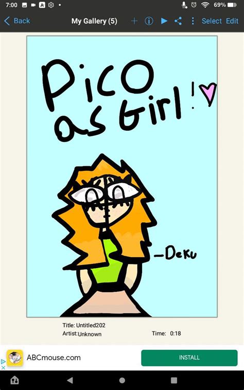 Pico As A Girl Picos Babe Amino