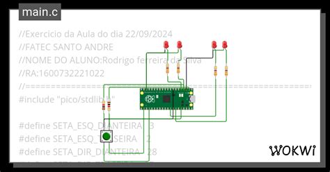 Exercicio 4 Microcontroladores Codificao Binario Copy 3 Wokwi ESP32 STM32 Arduino Simulator