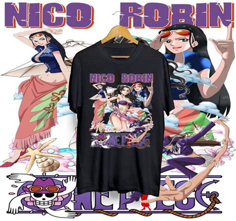 Nico Robin One Piece Shirts Lazada Ph