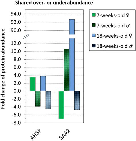 High Abundance Change Proteins Shared Between All Age And Sex Groups