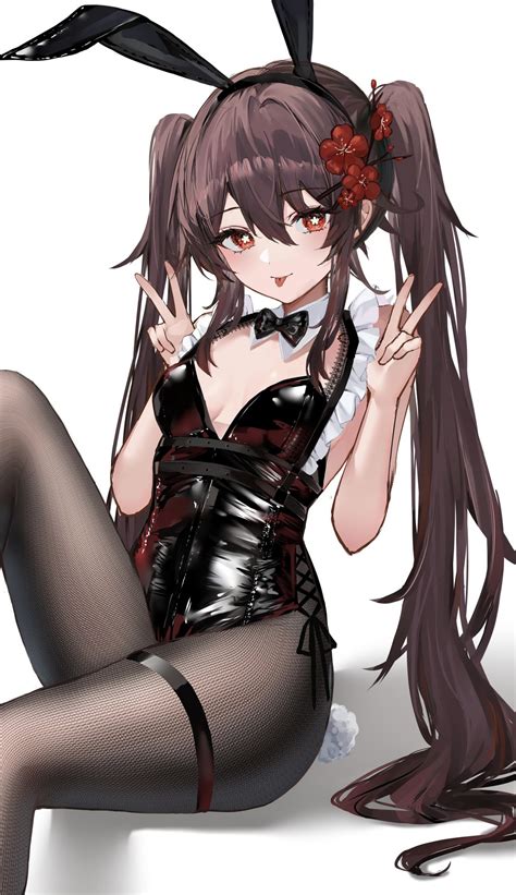 Bunnysuit Hu Tao By Raiya Atelier R HuTao Mains