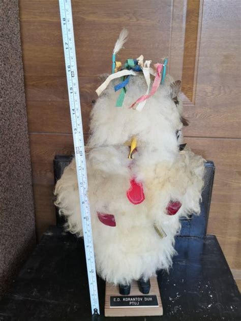 40 Cm Vintage Kurent Korant Ptujski Kurent