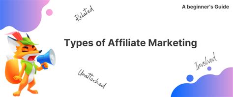 Types Of Affiliate Marketing A Comprehensive Guide