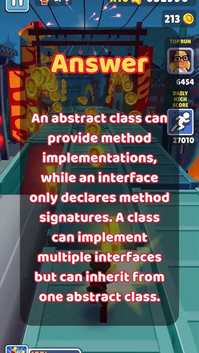 Oopconcepts Coding What Is The Difference Between Interface And Abstract Class Interview