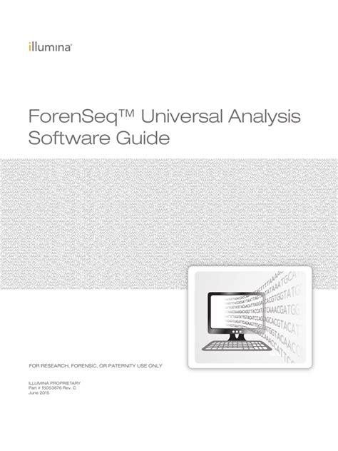 Forenseq Universal Analysis Software Guide 15053876 C Manualzz