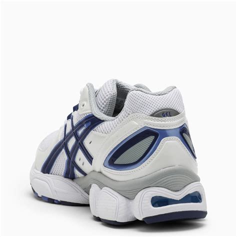 ASICS GEL-NIMBUS 9 white/blue trainer | TheDoubleF