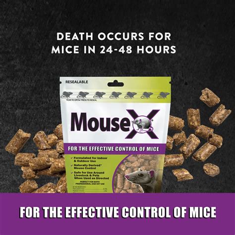 Mousex® Pellets Eco Friendly Rodent Extermination