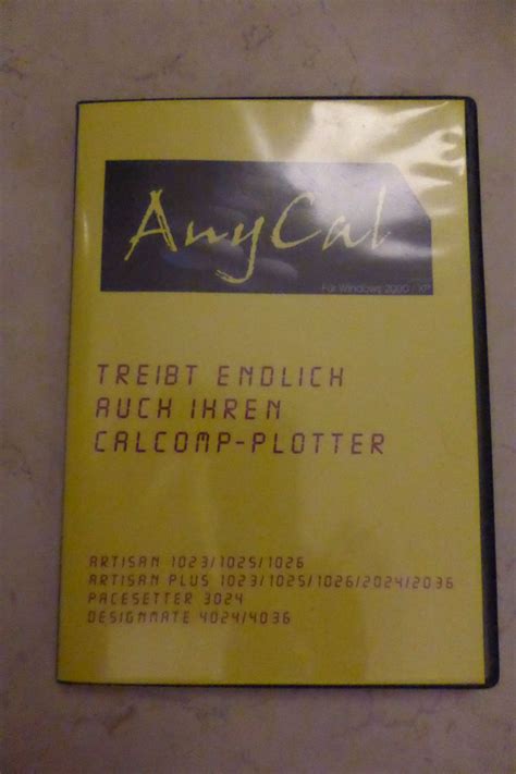 Plotter Calcomp Software Anycal All Cover Store
