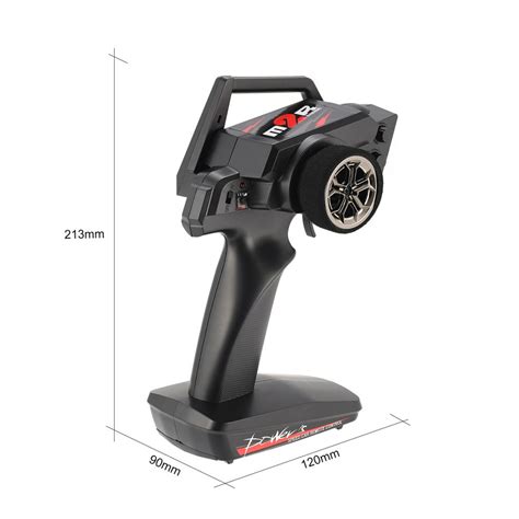 Wltoys 12427 12428 12429 1/12 V2 RC 2.4G 2CH Spare Transmitter Remote ...