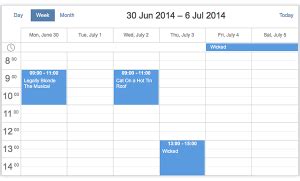 DHTMLX Scheduling Calendar Updated To Version
