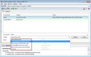 Html Selenium Webdriver Not Able To Identify The Dropdown And A