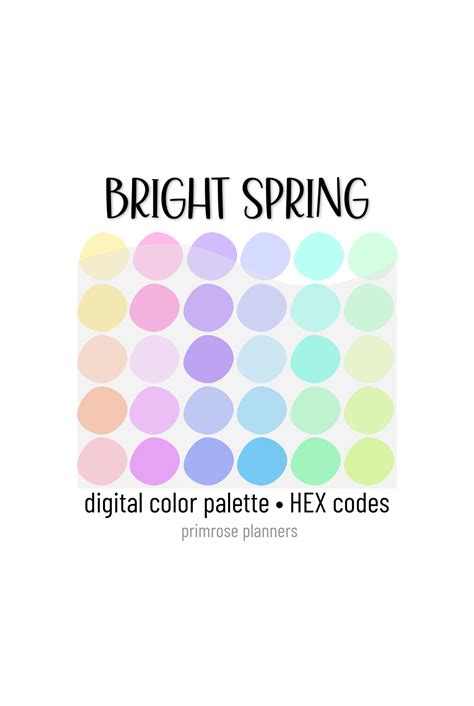 True Spring Color Palette