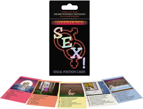 Adventurous Sex Card Game The Play Box