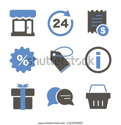 Set Modern Flat Design Icons On Stock Vector Royalty Free 2162396009 Shutterstock