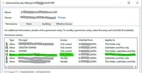 Can Ntfs Non Owner See Folder Content Data Storage Backup And Recovery Spiceworks Community