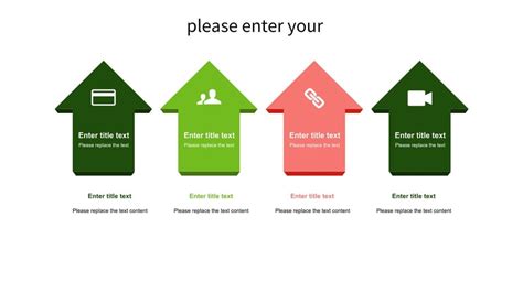Three Arrow Process Diagram With Green Arrow Process Diagram Google Slide Theme And Powerpoint