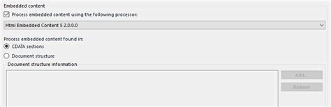 Creating A Xml Filetype With Using Html Embedded Content Processor 1