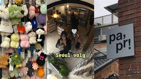 Vlog 시골쥐의 서울 나들이🤍 신사 스프카레 서촌 소품샵투어 Youtube